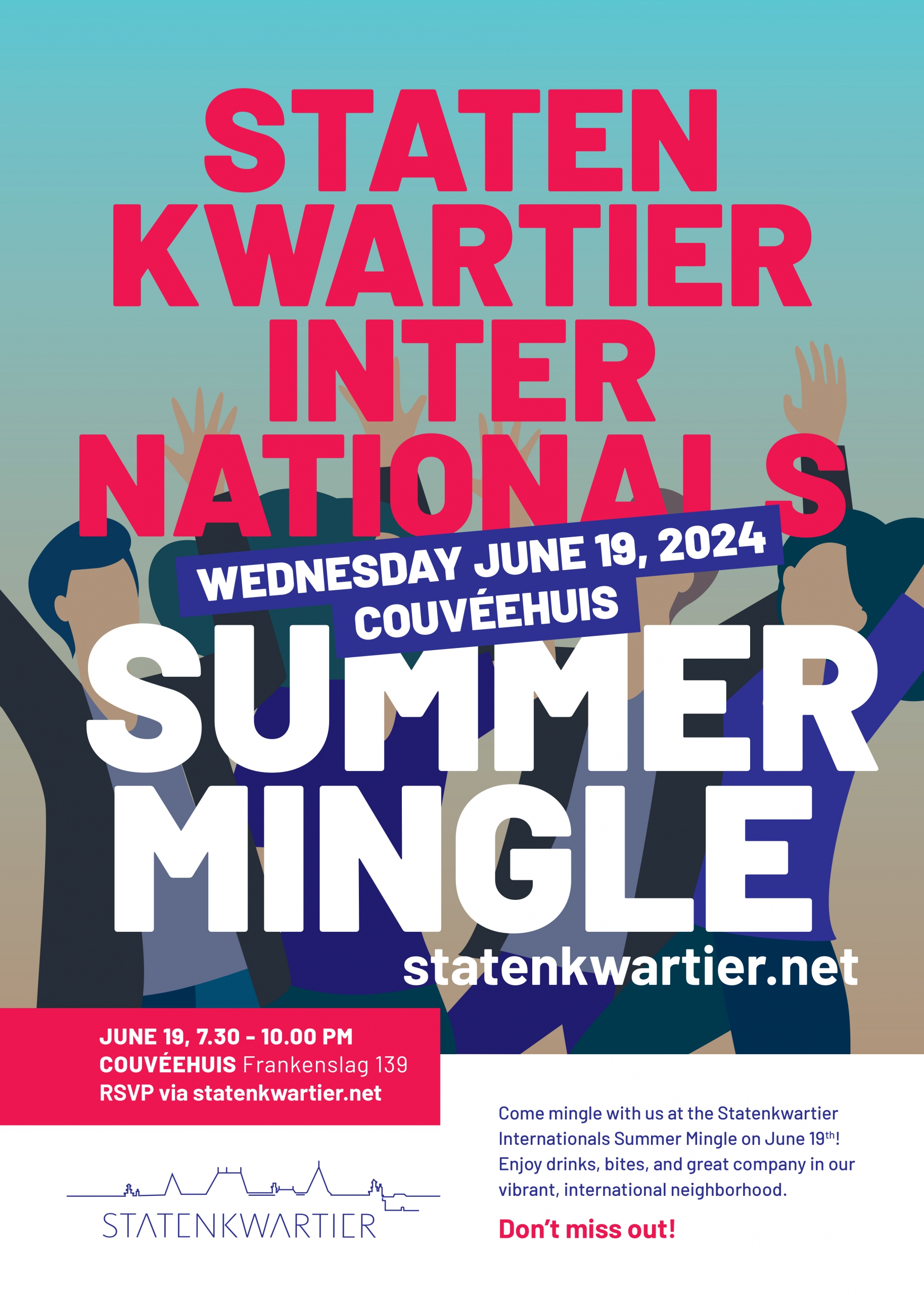 June 19: Statenkwartier Internationals Summer Mingle - Statenkwartier